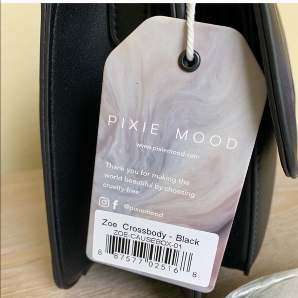 Pixie Mood | Bags | New Pixie Mood Vegan Crossbody Black | Poshmark